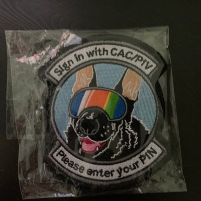 The Goodest Boy Military Email Dog Full Color Stitched Patch - Etsy