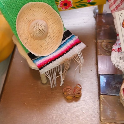 Miniature Mexican Doll Muneca Toy Mexican Decor Mini Artisan - Etsy