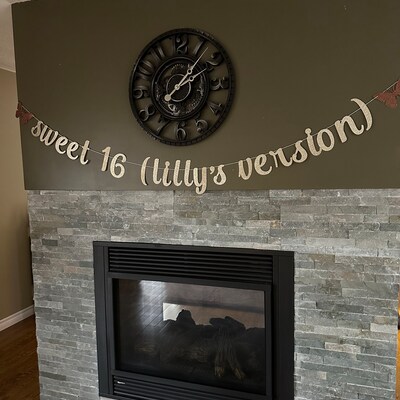 Music Note Garland, Glitter Music Note Banner, Music Party Decorations ...