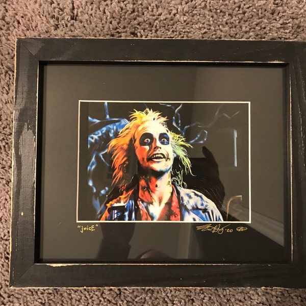 Terminate - Original Paint Marker Painting - Actor Arnold ...