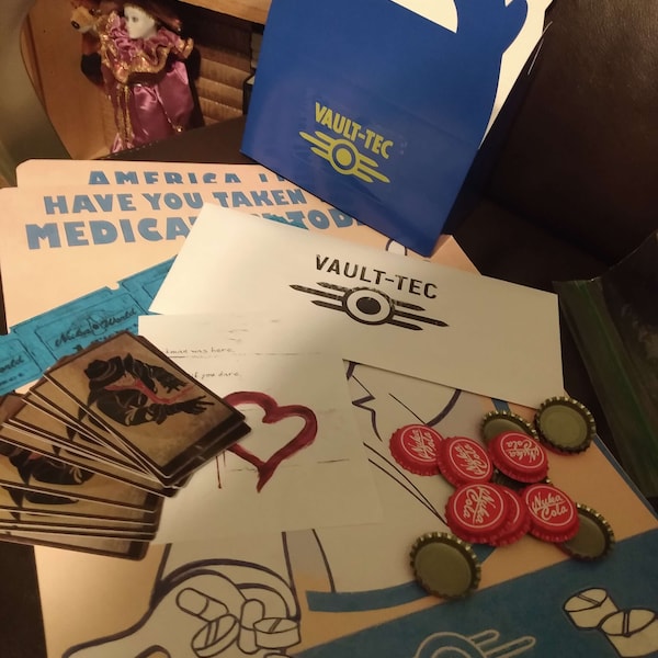 Un-official Handmade Fallout 4 Gift Box - Etsy