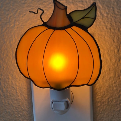 Pumpkin Night Light - Etsy