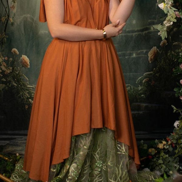 Aurora Gown Pattern. PDF Digital Sewing Pattern and Tutorial. Women's ...