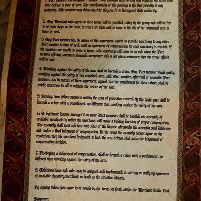 Medieval Wedding Invitation Scroll Viking Wedding Scroll Wedding Scroll ...