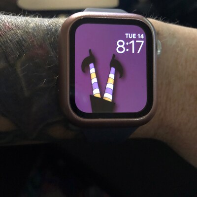 Apple Watch Wallpaper Witch Legs for Your Halloween Watch Face - Etsy
