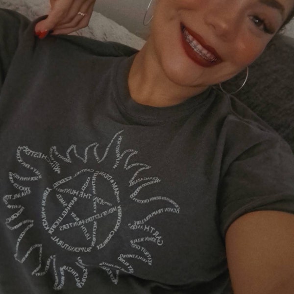 Dean Winchester Tshirt Women's Clothing, Supernatural Shirt Dean ...