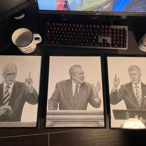 John Macarthur Art Portrait | Etsy