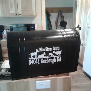 Goat Mailbox Decal Farm Mailbox Decal Billy Goat Mailbox - Etsy