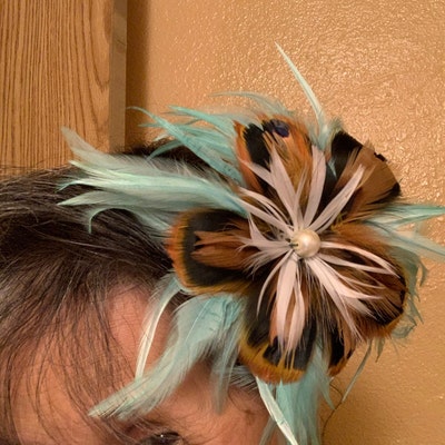 White Dovetail Shell Wedding Hatfor the Bridehula - Etsy