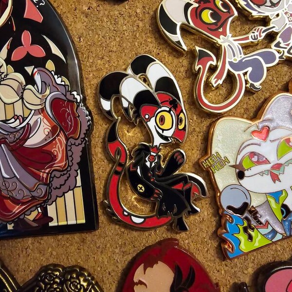 Blitzo Enamel Pin I.M.P Hell Demon Blitz - Etsy