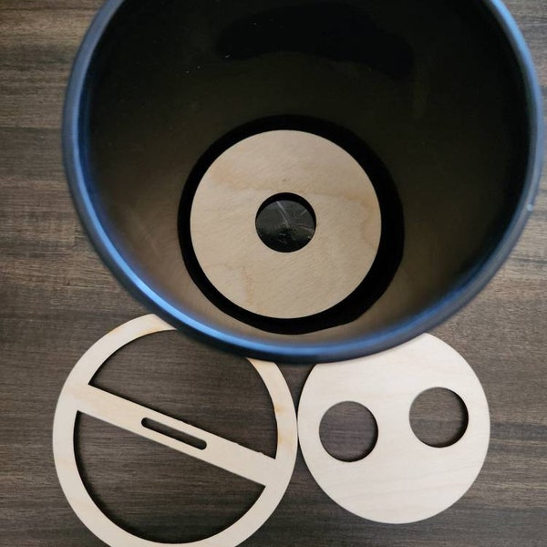 Custom Wooden Wick Centering Tool: Single, Double, Triple Wicks - Etsy