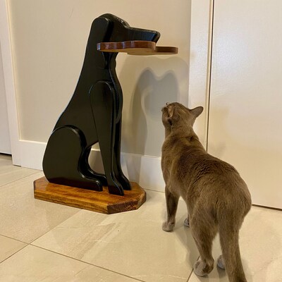 Labrador Dog Table, Handmade, Solid Wood, 28 Inches Tall - Etsy