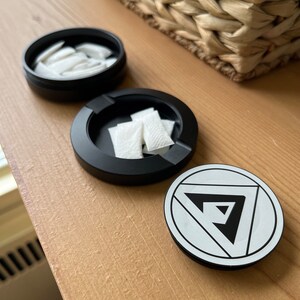 AMATEURS: Metal Snus Can, Metal Container for Zyn, Velo, Rogue, or Lucy ...