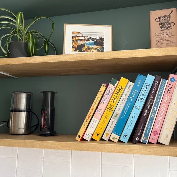 Wavy Shelf - Pastel Pink Shelf, Maximalist Decor, Danish Pastel, Wall ...