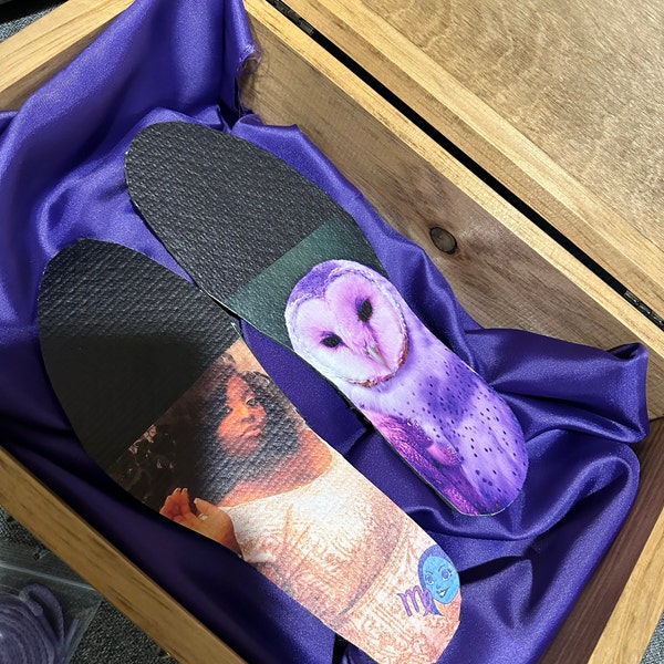 Custom Printed Insoles (single Pair) - Etsy