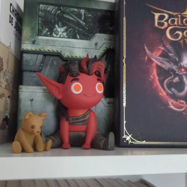 Resin Printed Karlach Figure - Painted - Etsy