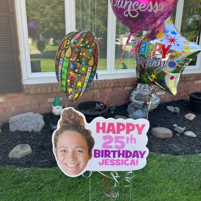 Birthday Yard Sign, 40th Birthday, Honk Birthday, Over the Hill, Happy ...