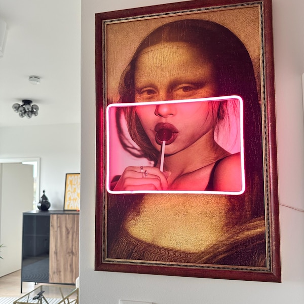 Neon NEPTUNE, Zeus, Poseidon, Neon Atmosphere, Wall Decor, Original ...