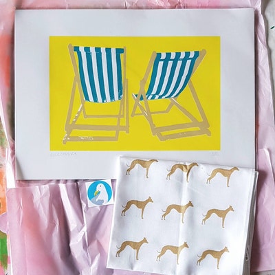 Buzz Whippet Greetings Card - Etsy