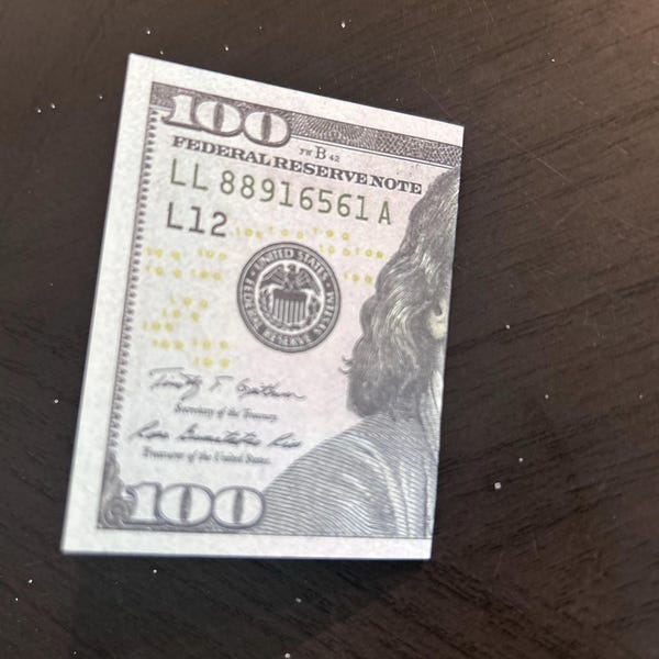 ULTRA MAGA (prank 100 Dollar Bill Drop Cards) Set of 10, Anti-trump ...