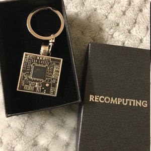 Chipset Keychain Recycled Computer Keychain Nvidia Graphic | Etsy