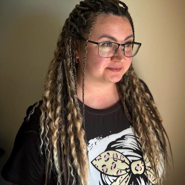 Boho Dreadlocks Set, Full Set Dreadlocks and Braids, Braids and ...