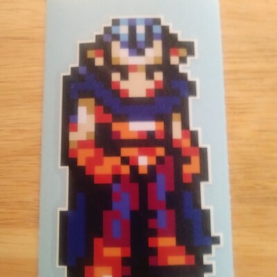 MAGUS Sprite No. 1 From Chrono Trigger 16 Bit Vinyl Decal Sticker - Etsy