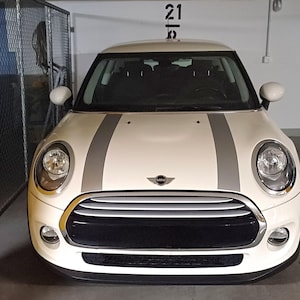 Mini Cooper Bonnet Stripes, Stripes for Hood, Racing Decoration Decals ...