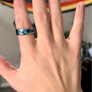 Titanium Beveled Edge Screw-together Ring Blank for Inlay - Etsy