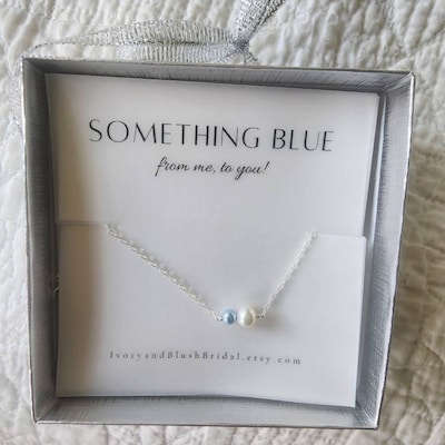 Something Blue Bracelet, Something Blue for Bride, Bridal Shower Gift ...
