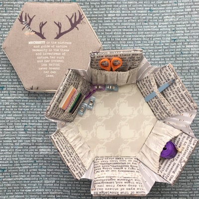 PDF Tutorial for Small Etui Box Sewing Box, Treasure Box, Memory Keeper ...