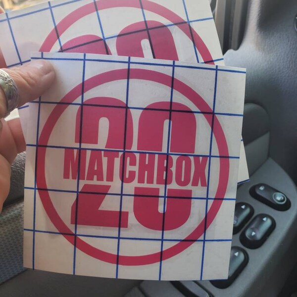 Matchbox 20 Decal - Etsy