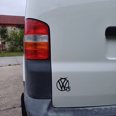 Vinyl Crescent Moon & Mountains Decal Sticker Campervan Window Decal ...