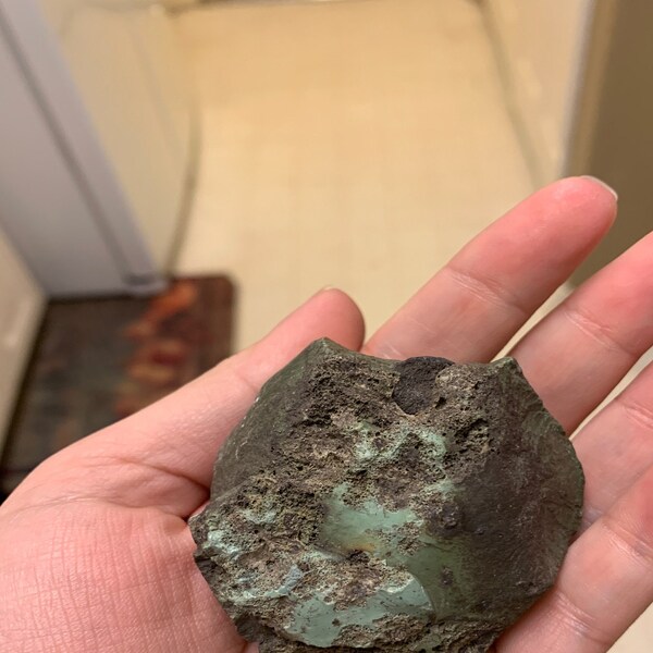 Green Obsidian Palm Stone - Etsy