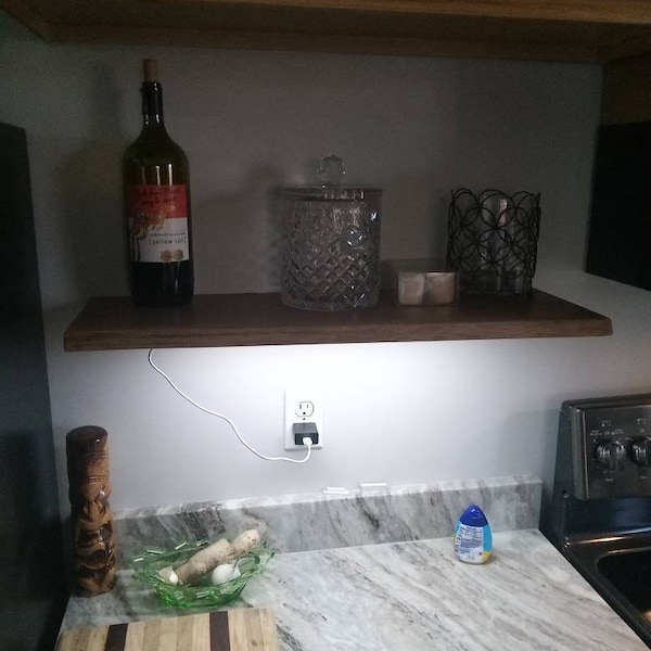 Live Edge Shelf, Live Edge Floating Shelf - Custom Orders - Etsy