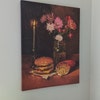 PBJ & Jar of Milk NOAH VERRIER Original Still Life Oil Painting, Signed ...