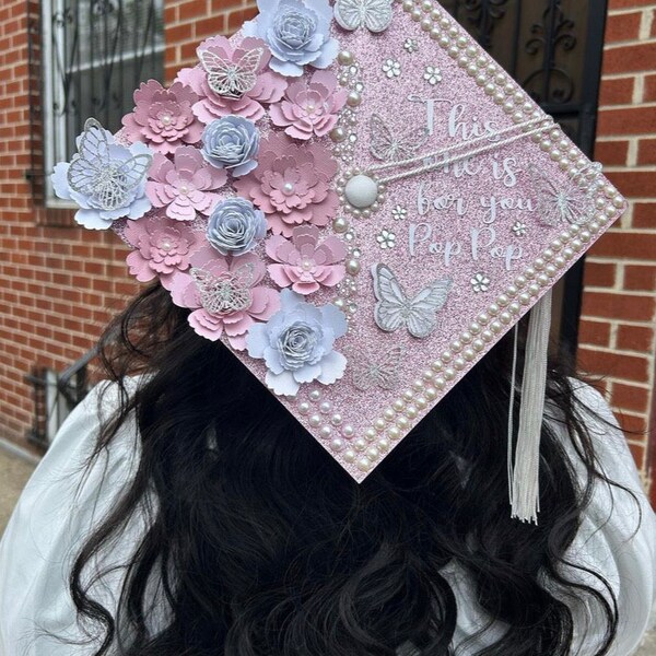 Custom Grad Cap Top flat/2d Style - Etsy