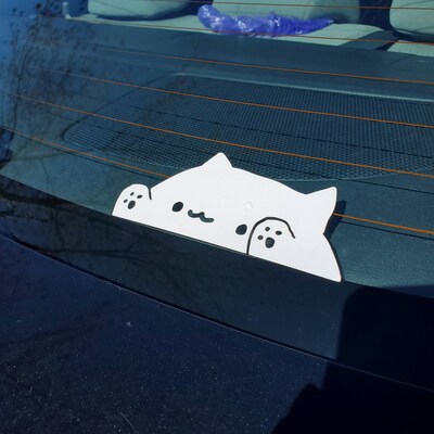Bongo Cat Meme Vinyl Decal Sticker for Laptop/car/truck/van/window - Etsy