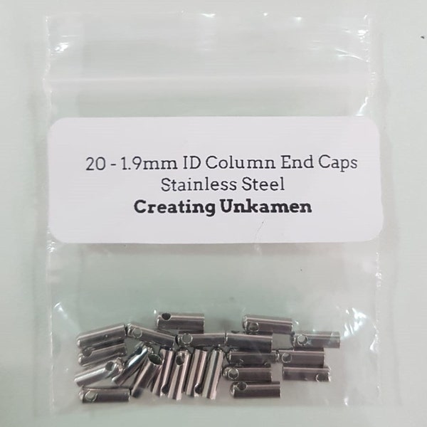 20 Stainless Steel Column End Caps - You Pick Size - 100% Guarantee - Etsy