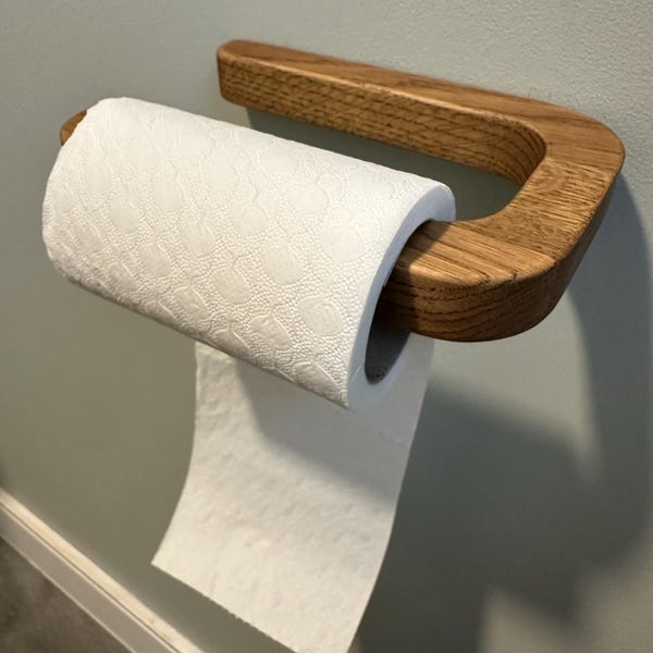 Natural Oak Wood Restroom Sign, Wooden Door Plate, Male and Female ...