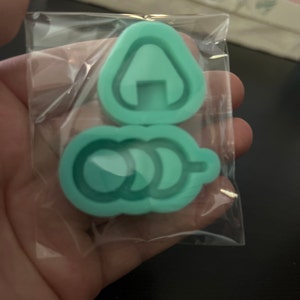 TINY Moons & Stars Clear Silicone Mold - Etsy