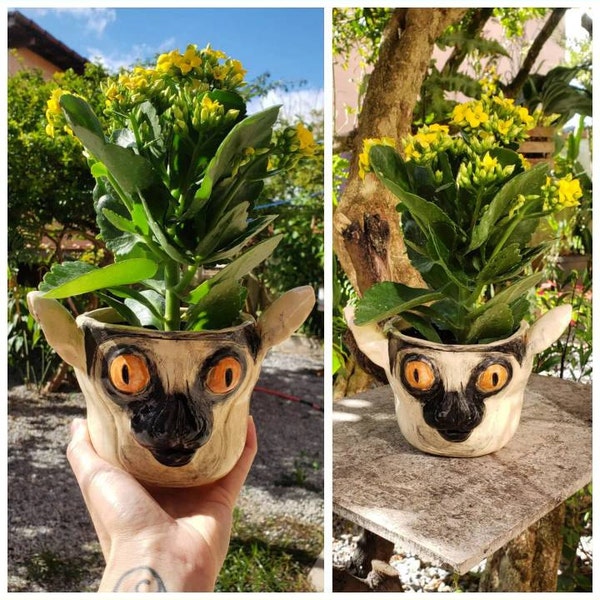 Handmade Brown Clay Cups With Botanical Carvings | White and Brown ...