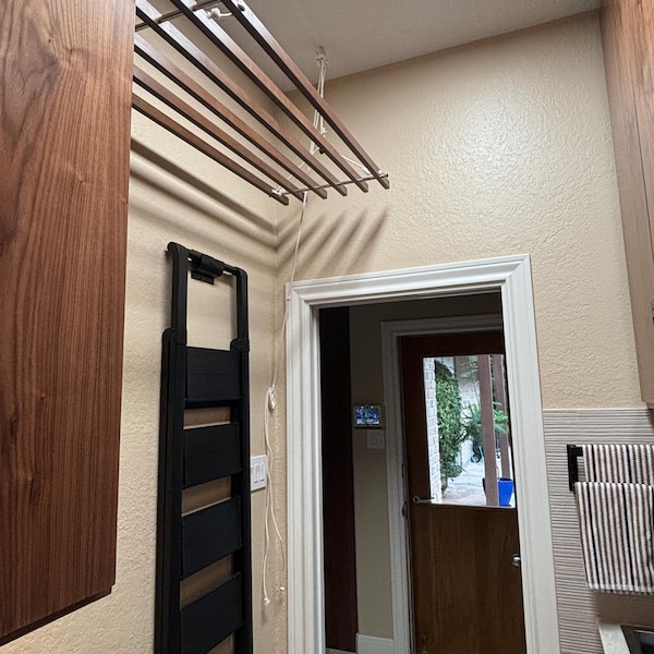 Pulley Maid Modern St Erth Clothes Airer | Traditional Ceiling Hanging ...