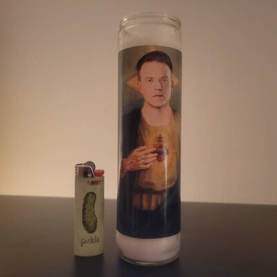 Saint Taliesin Jaffe D&D Muse Prayer Candle - Etsy