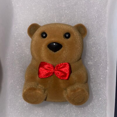 Teddy Bear Ring Box Gift Box Jewelry Box Proposal Box Ring Box Earring ...