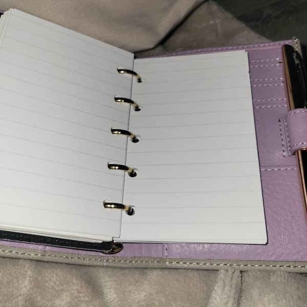 Mini Ring Planner Inserts, Filofax Mini, Mini Planner, Planner Pages ...