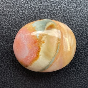 Polychrome Jasper Palm Stone Polychromatic Jasper Stone From - Etsy