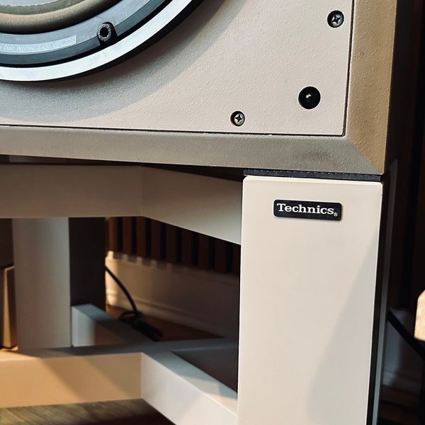 Technics - Sticker Case Badge Emblem Aufkleber Decal - Two Emblems - Etsy