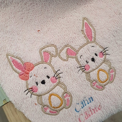 Bunny Embroidery Design Rabbit Embroidery Designs Machine Embroidery ...