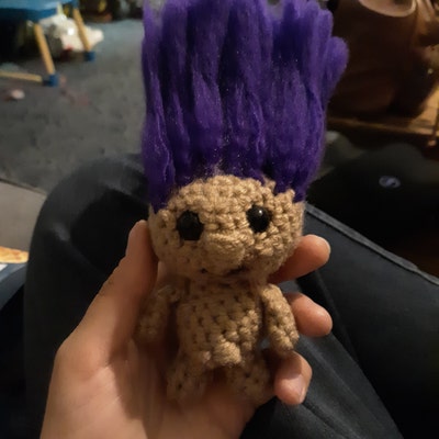 PATTERN BUNDLE Mini and Regular Sized Troll Pattern PDF Pattern Only ...